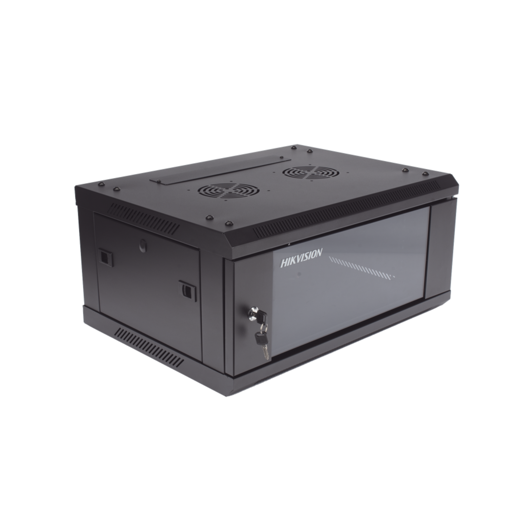 Gabinete Rack 4U 19" HIKVISION Pared Piso Cristal 600x450mm Soporta ...